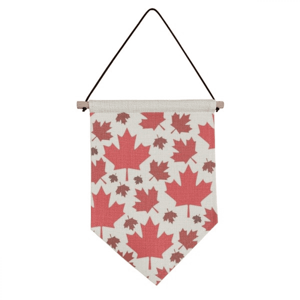 canada flavor canadian maple flag Canvas Flag Hanging Wall Art Decor ...