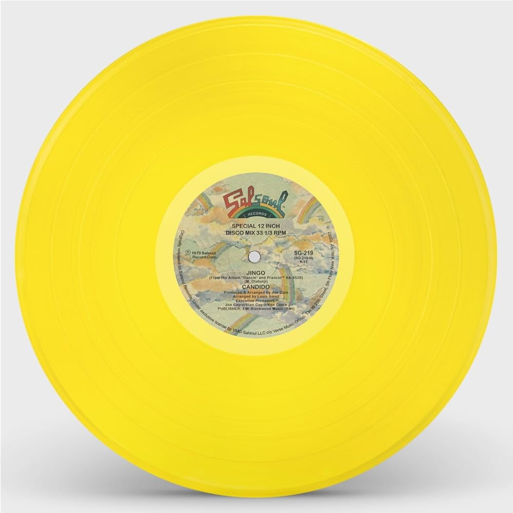 candido candido-jingo thousand finger man 12' ye (Vinyl Record ...