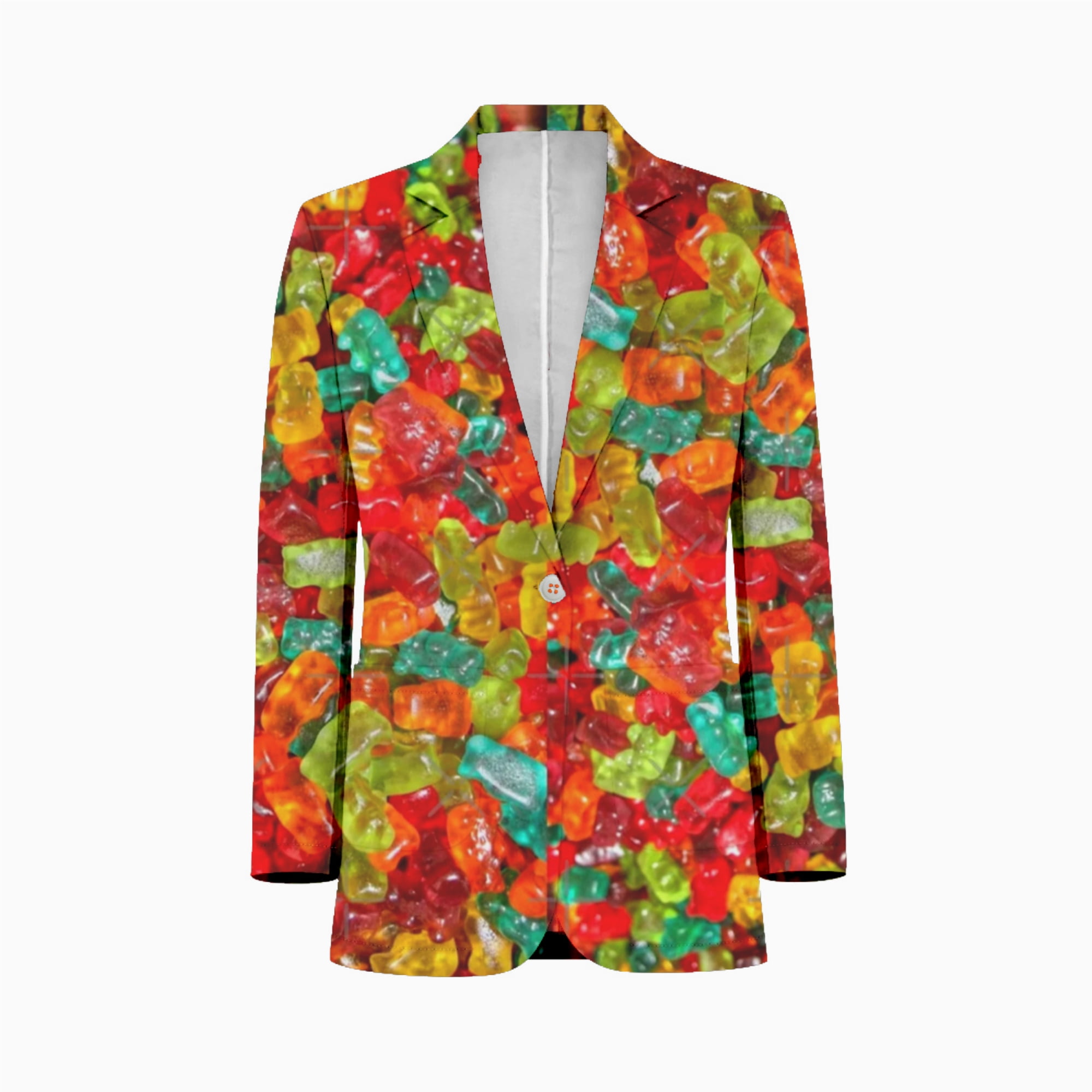 candies,sugar, Gummy Men's Suit Blazer Casual Party Wear Slim Fit Suit ...