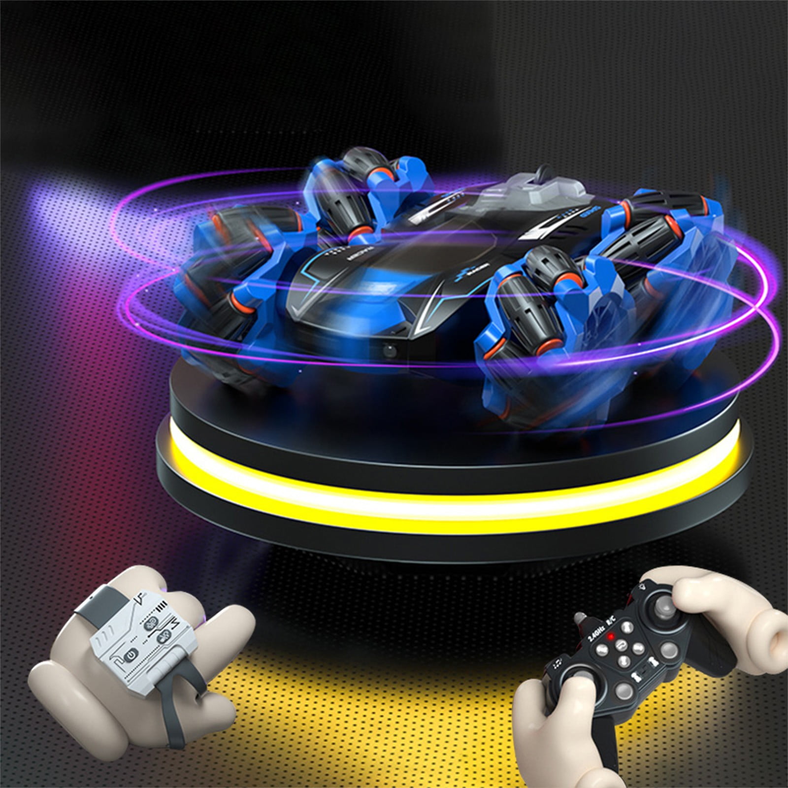 capino 1Pcs 2.4G Remote Control Gesture Sensor Car, Hand Controlled RC ...