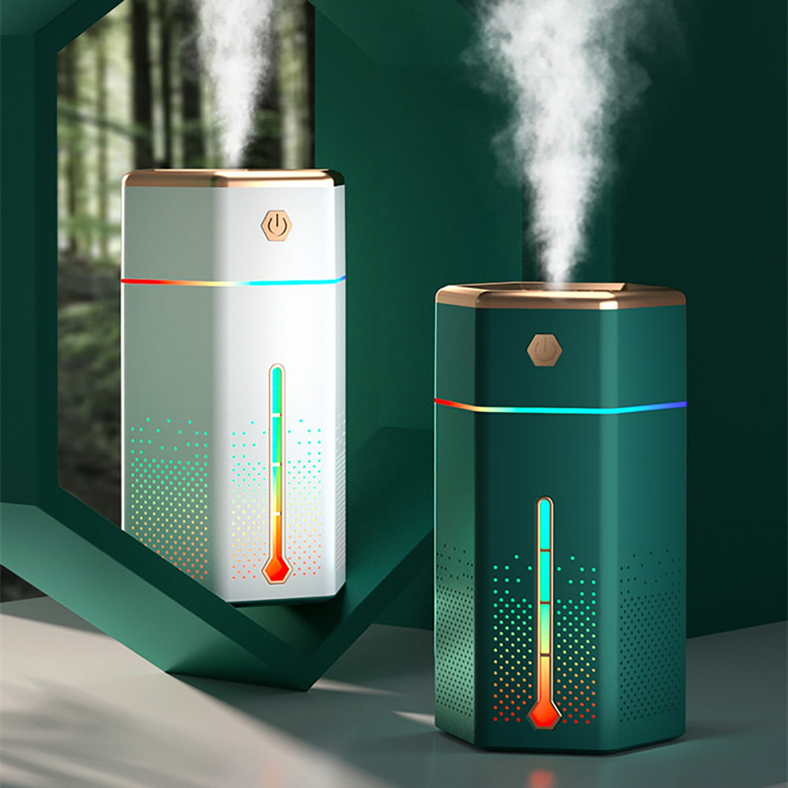 Donemore Mini Humidifiers, USB 1000ML Mist Humidifiers for Car Office ...