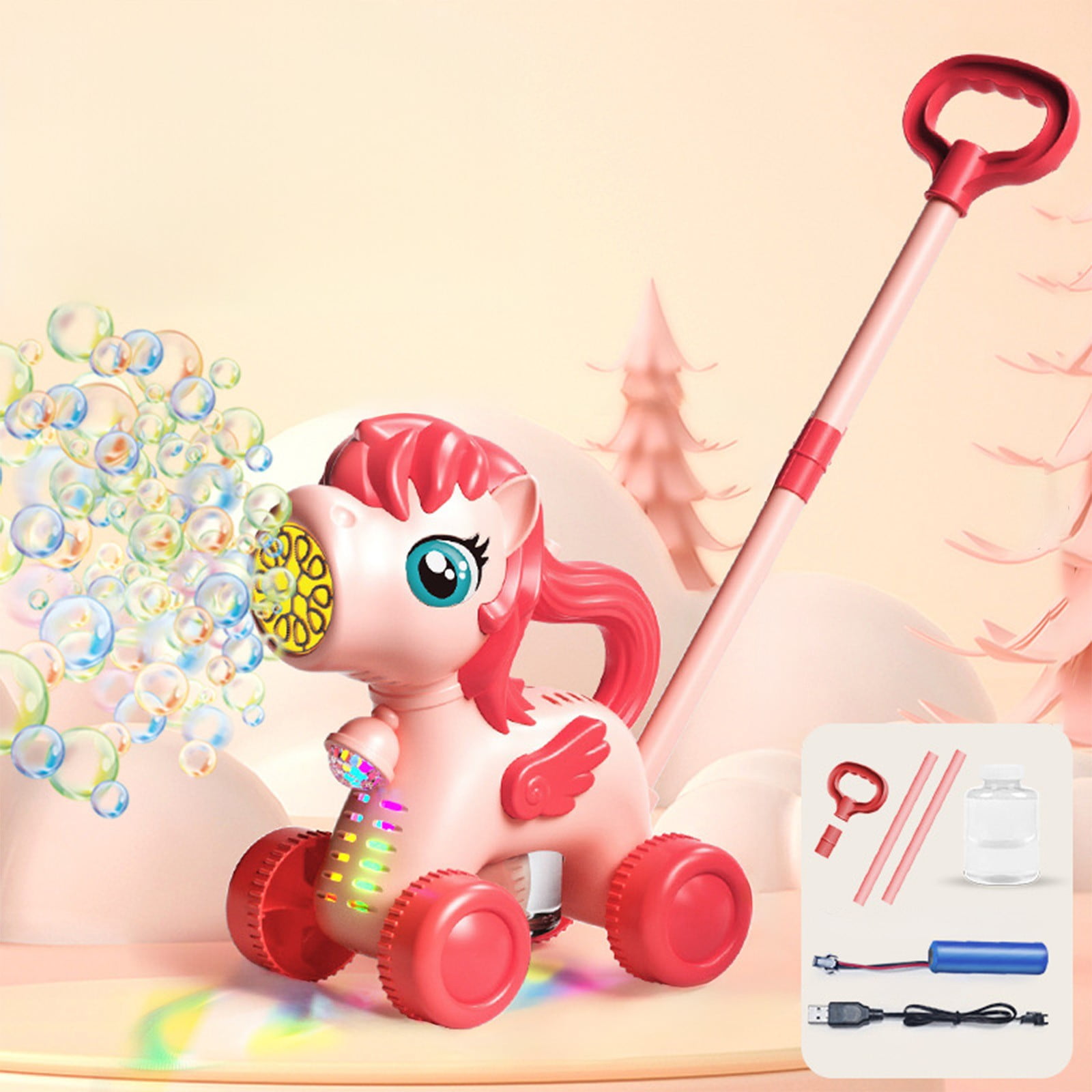 capino New Bubble Lawn Mower Toddler Toys - Kids Toys Bubble Machine ...