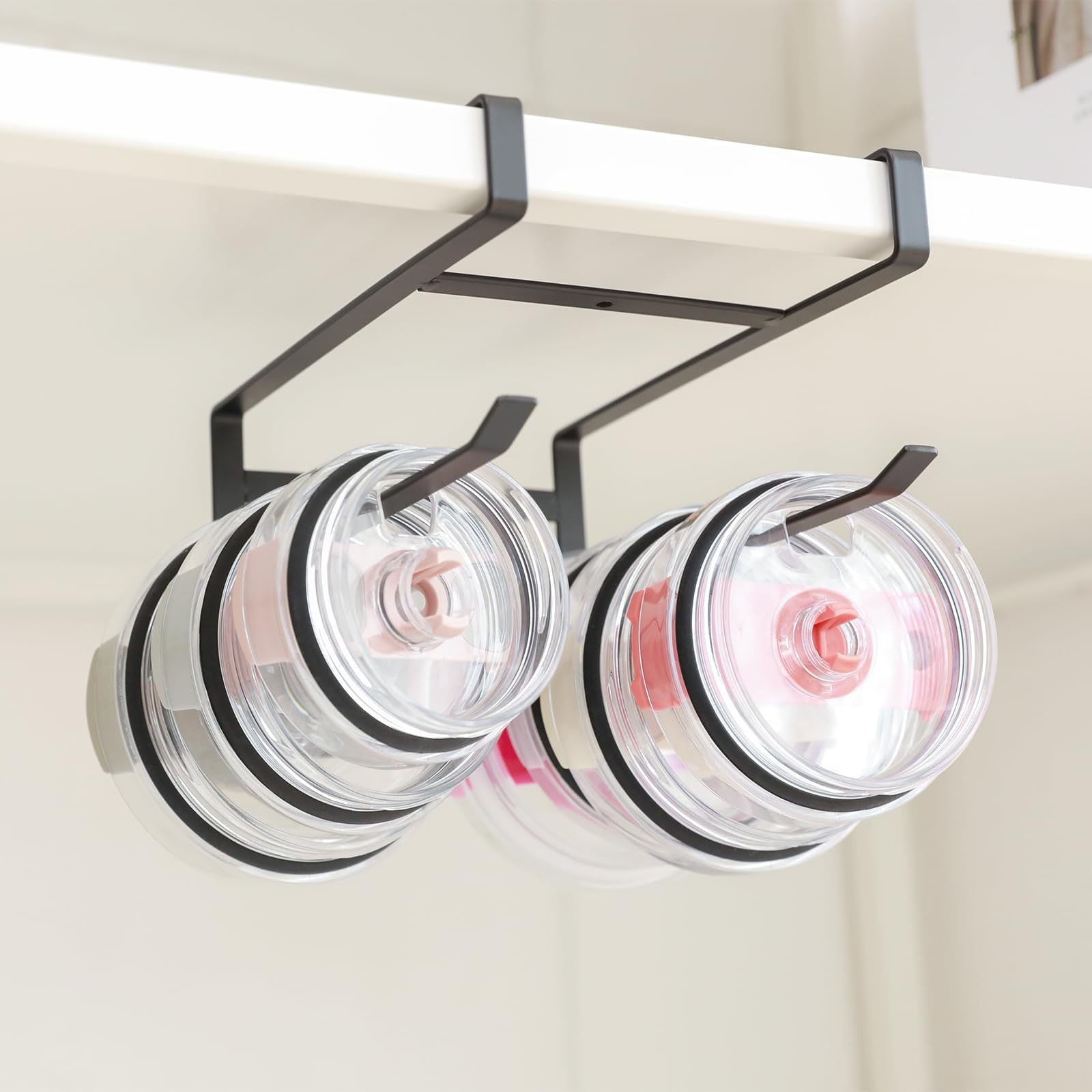 capino Pot Lids Organizer Rack for Cabinet and Countertop, Pan Lids and ...