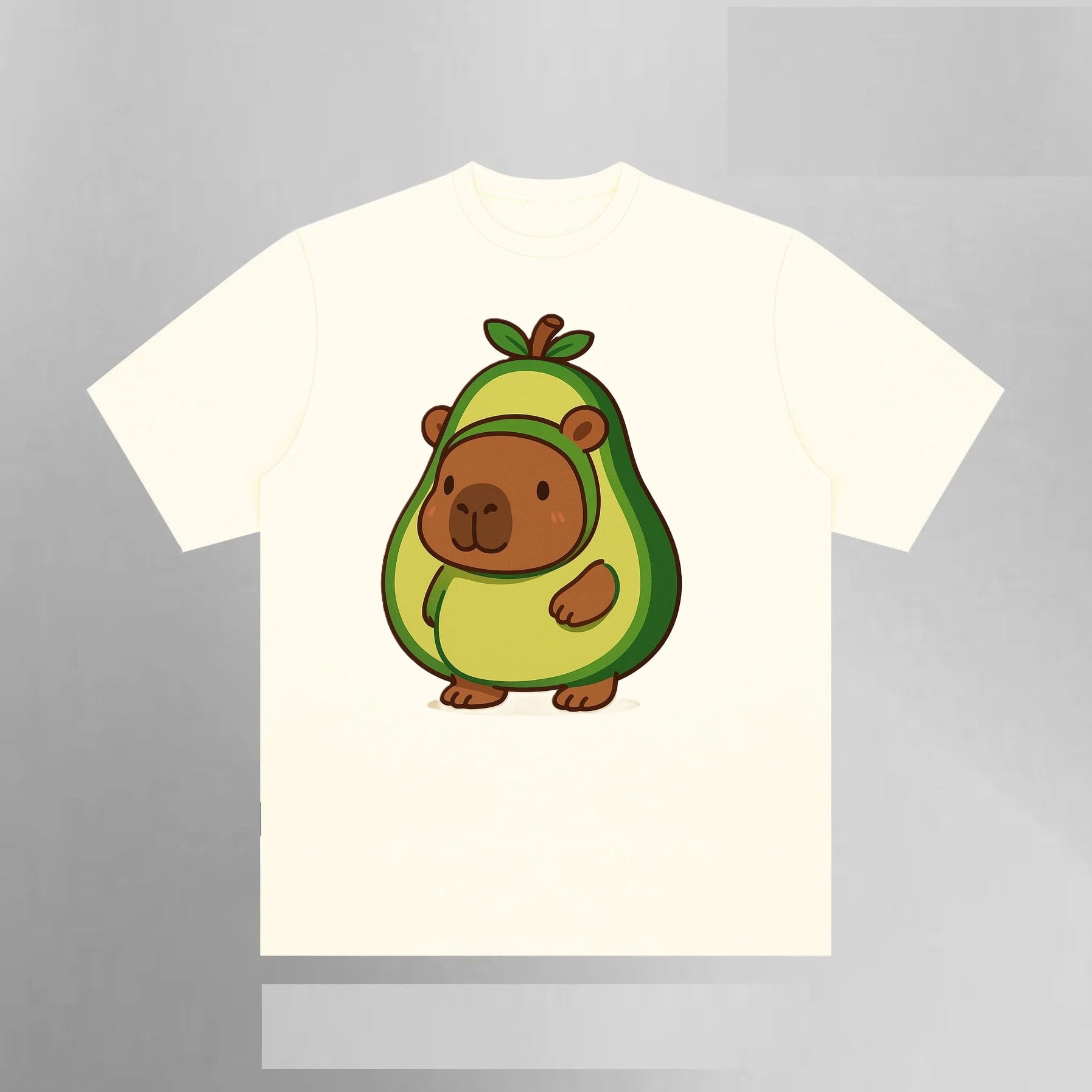 capybara avocado costume, cute animal cosplay, funny kawaii fruit lover ...