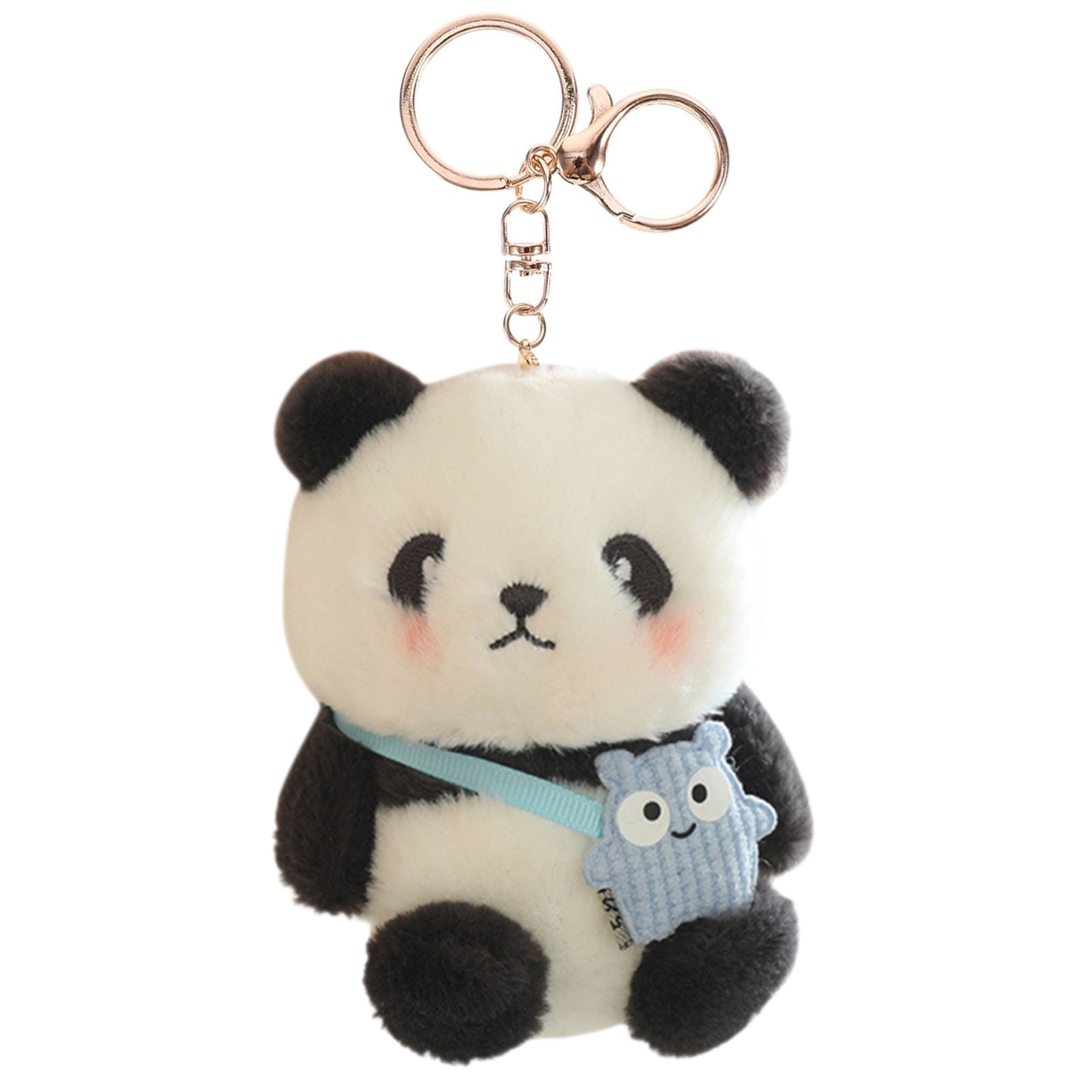 car decor Hangs Cute Panda Keychain | Panda Keyring | Panda Shaped ...