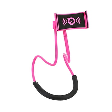 Universal Smart Mobile Phone Stand,Hanging on Neck Cell Phone Mount ...