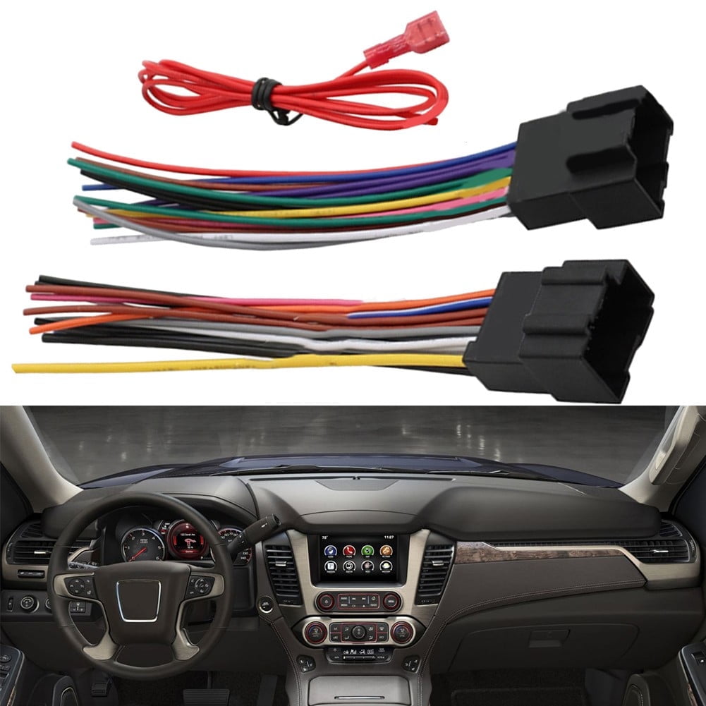 car stereo radio wiring harness adapter - for chevy models (2007-2013 ...
