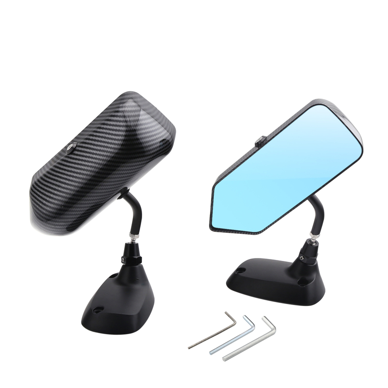 carbon fibre pattern-Universal F1 Style Car Rearview Mirror Carbon ...