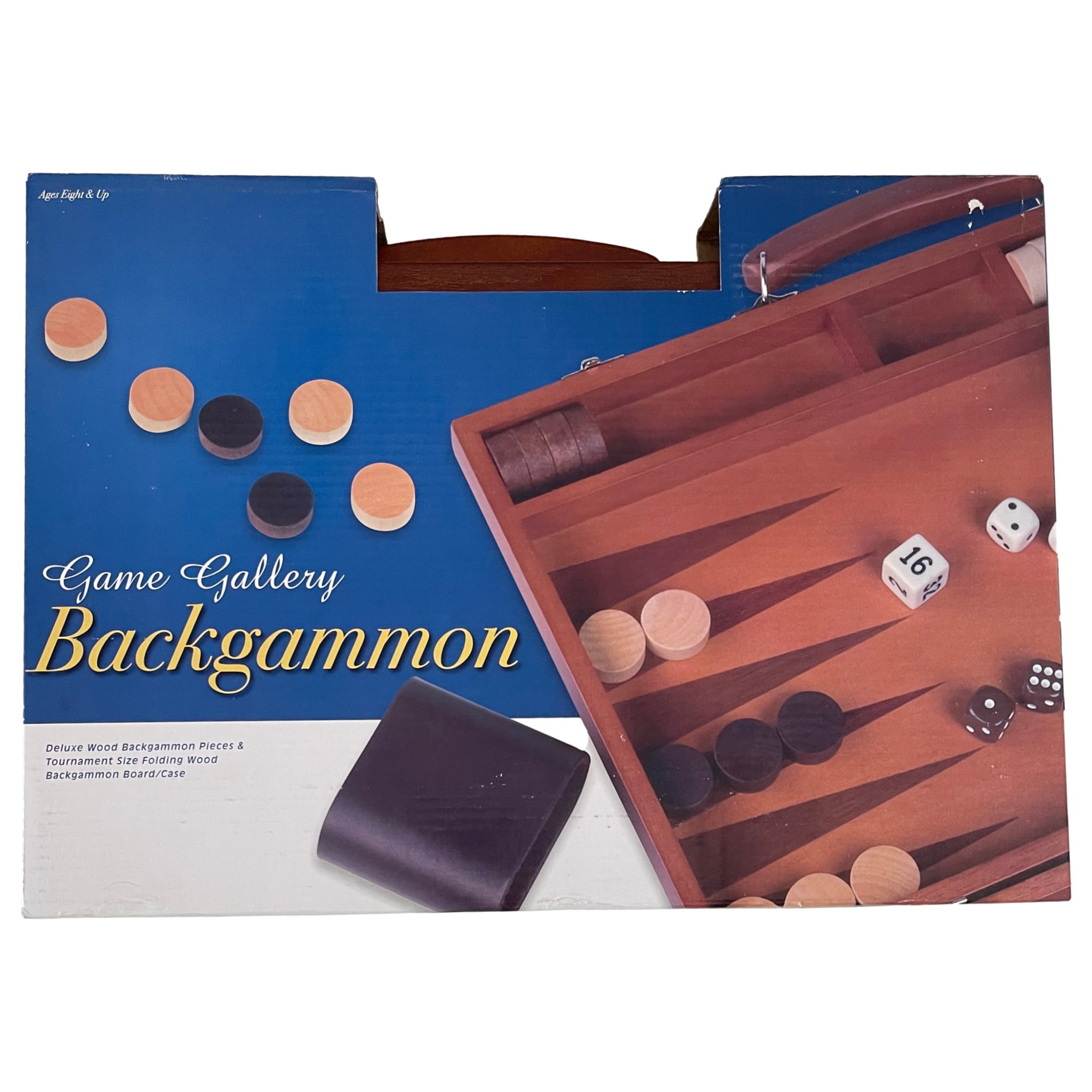 cardinal games game gallery Wood Backgammon - Walmart.com