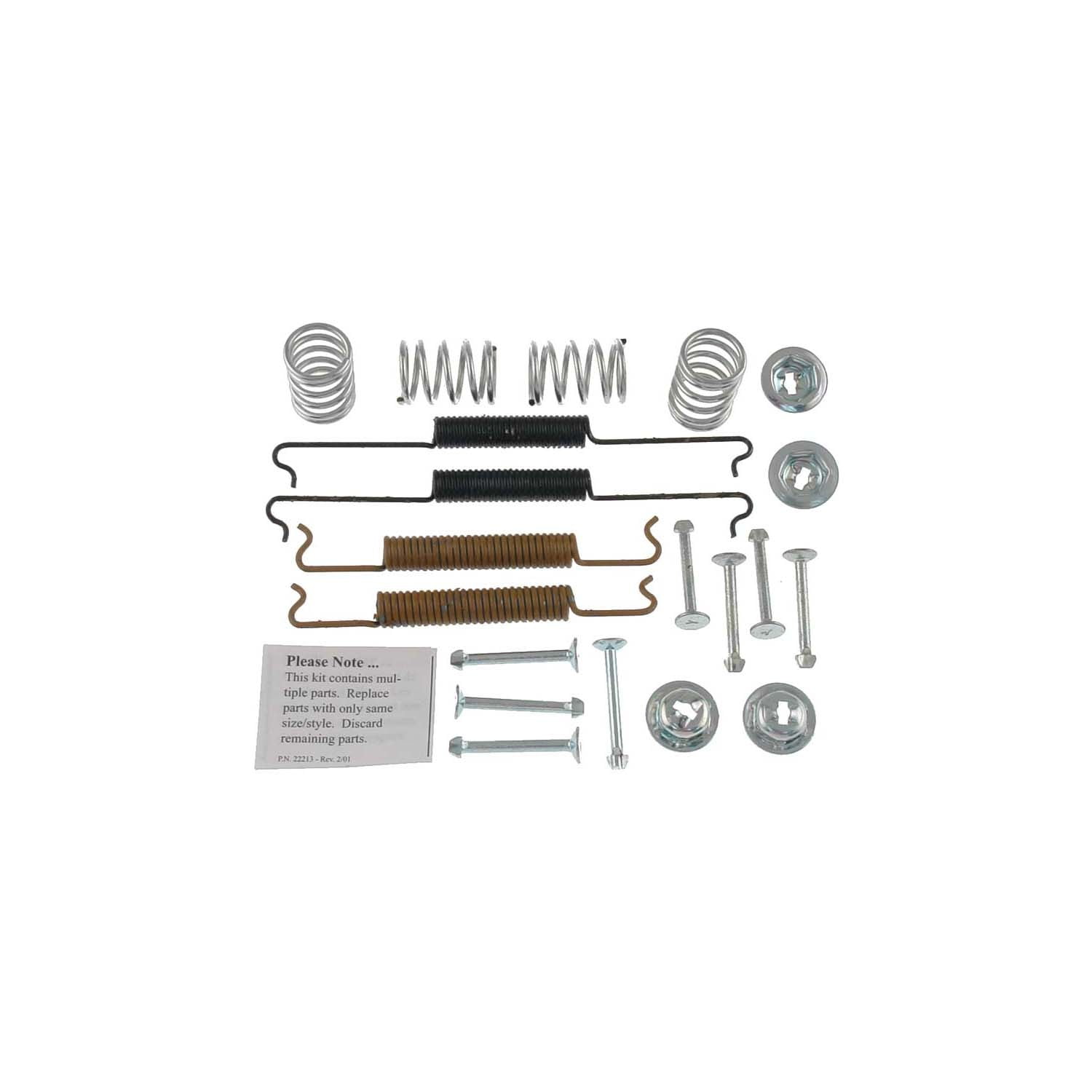 carlson Quality Brake Parts 17179 Brake Combination Kit - Walmart ...