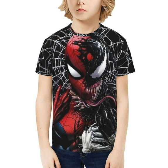 carnage 2 VENOM (2) Unisex Youth Short Sleeve T-Shirts Fashion Sports ...