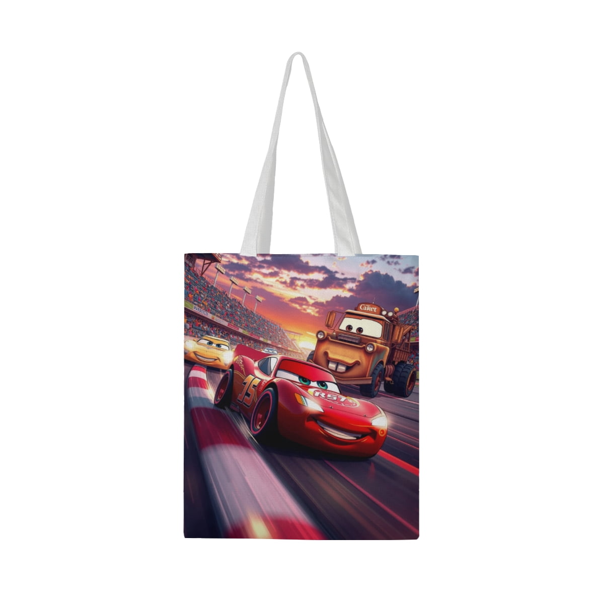 cars Tote Bag Canvas Shoulder Bag Shopping Bag Crossbody Bag Casual ...