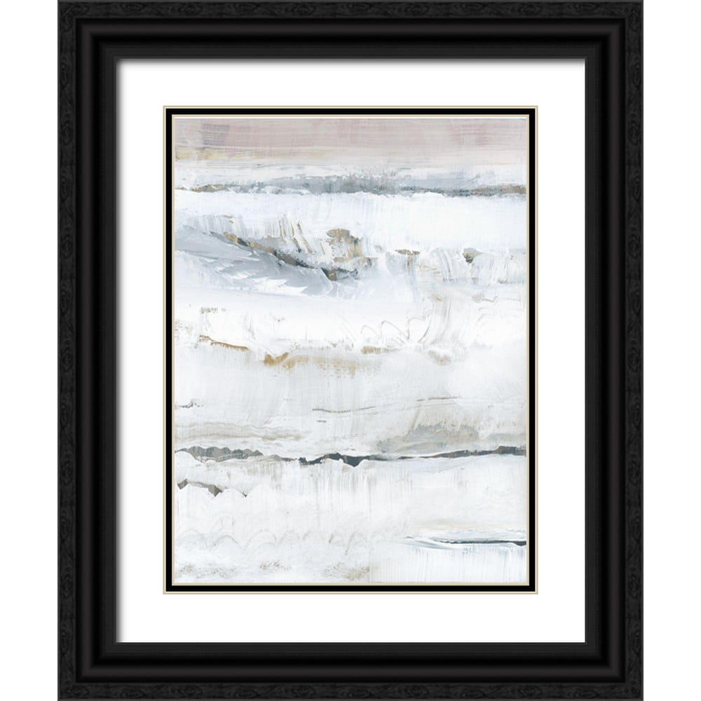 cartissi 19x24 Black Ornate Wood Framed with Double Matting Museum Art Print Titled - Melting ...