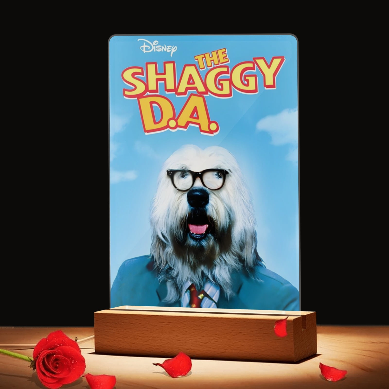 carton Acrylic Music Plaque Night Light.5.9" x 8.6" - Walmart.com