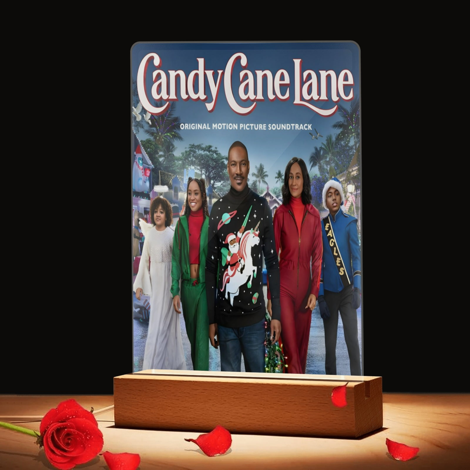 carton Acrylic Music Plaque Night Light.5.9" x 8.6" - Walmart.com