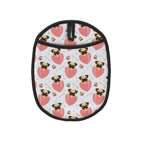 cartoon Dog heart Pot Holders for Kitchen - Heat Resistant Oven Mitts ...