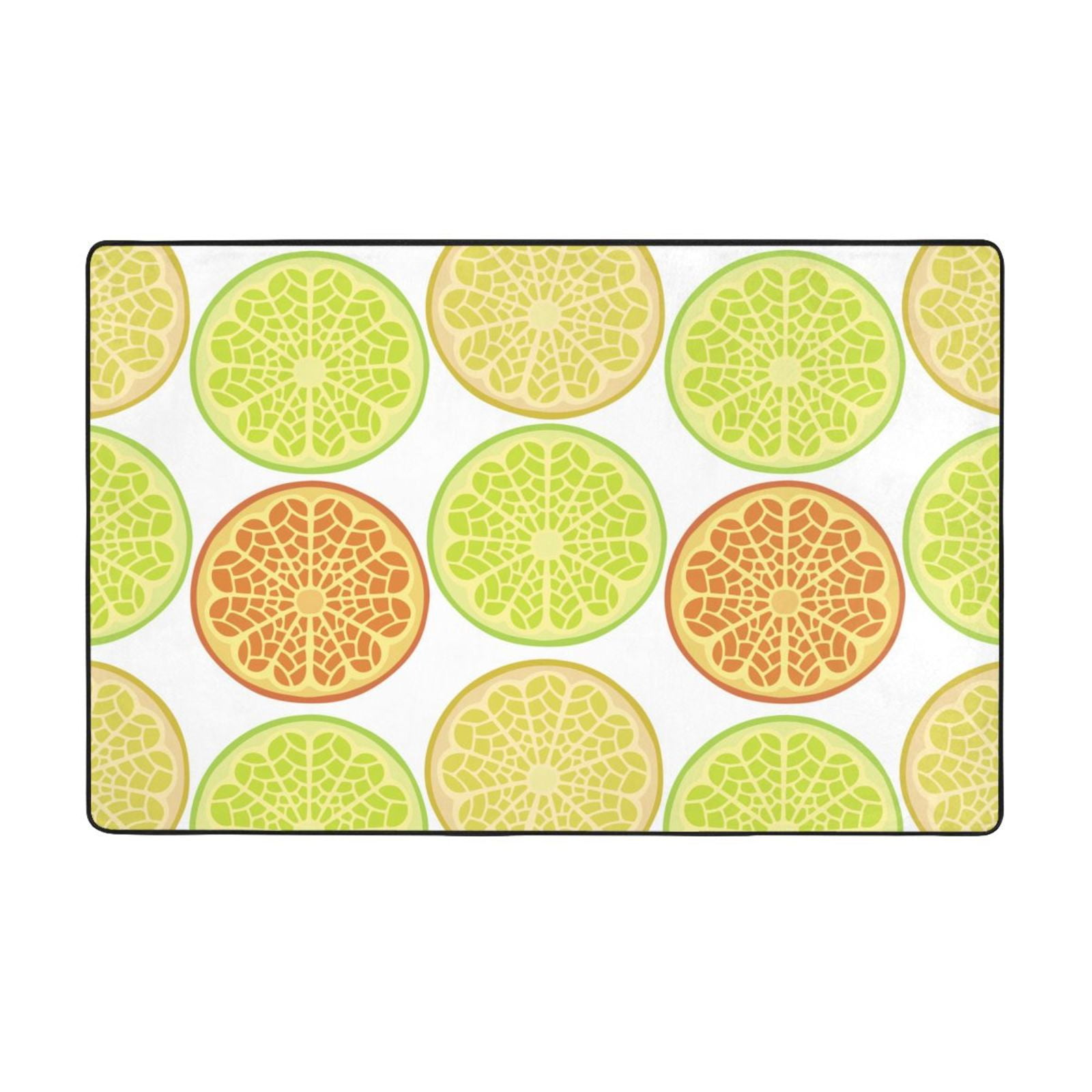 cartoon Lemon Indoor Door Mat, Bedroom Rug & Carpets Entryway Rug Front ...