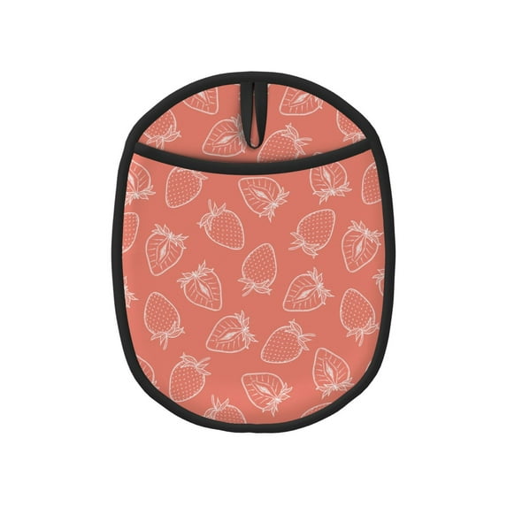 cartoon Strawberry Artistic Pot Holders for Kitchen - Heat Resistant ...