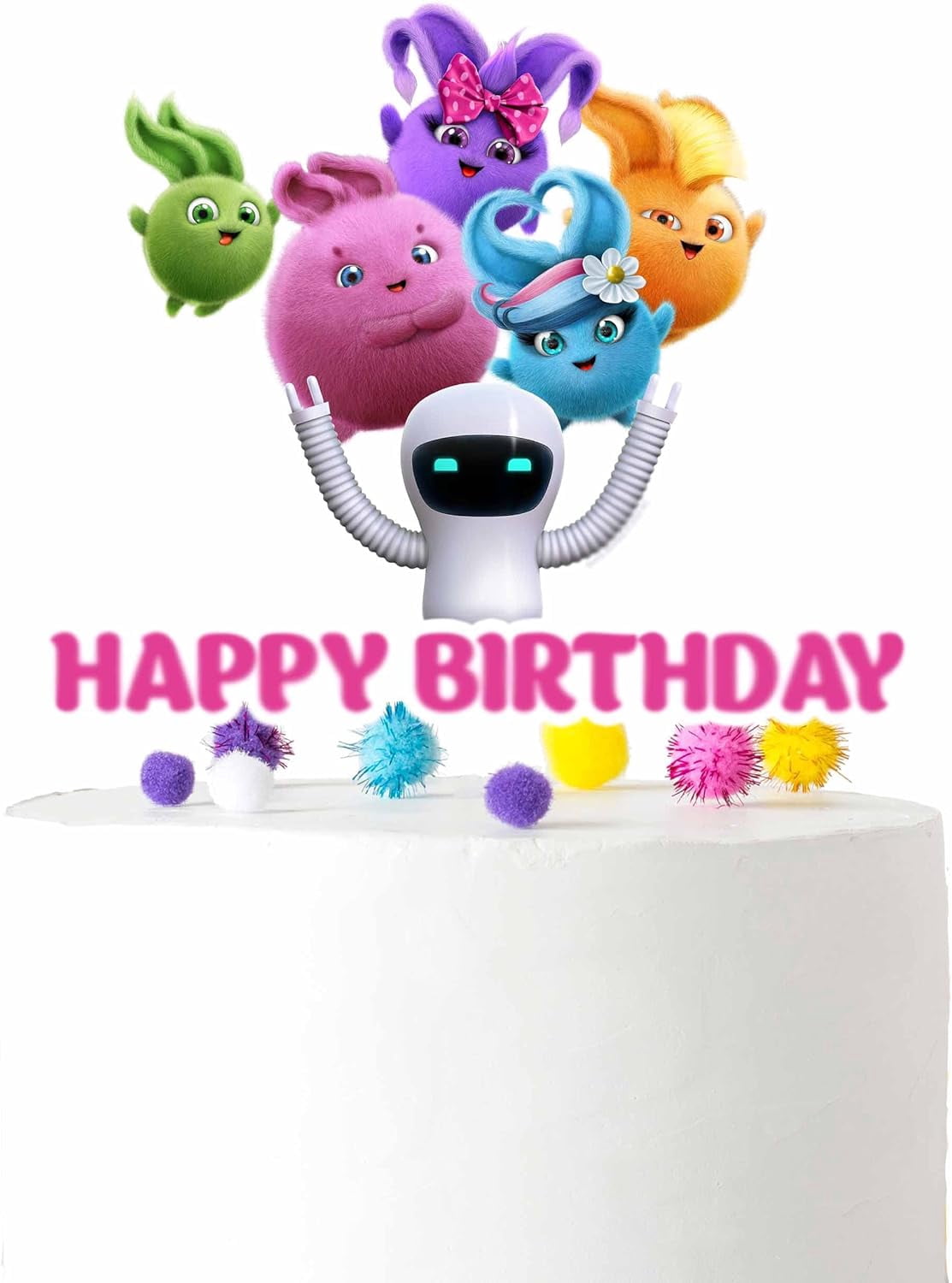 Cake Topper | Cartoon Party Supplies For Birthday Party Theme ...