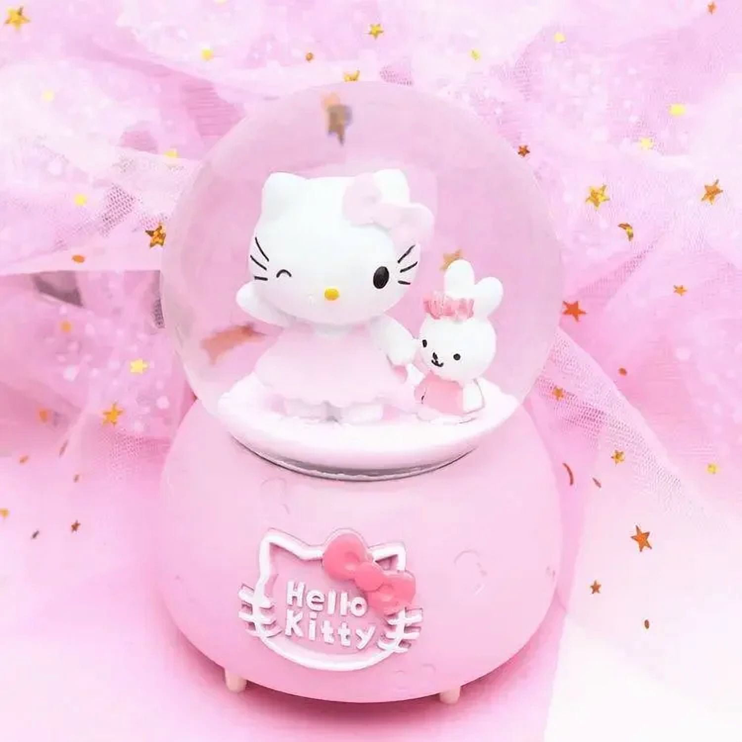 cartoon cute kawaii children's music box music box lantern crystal ball ...