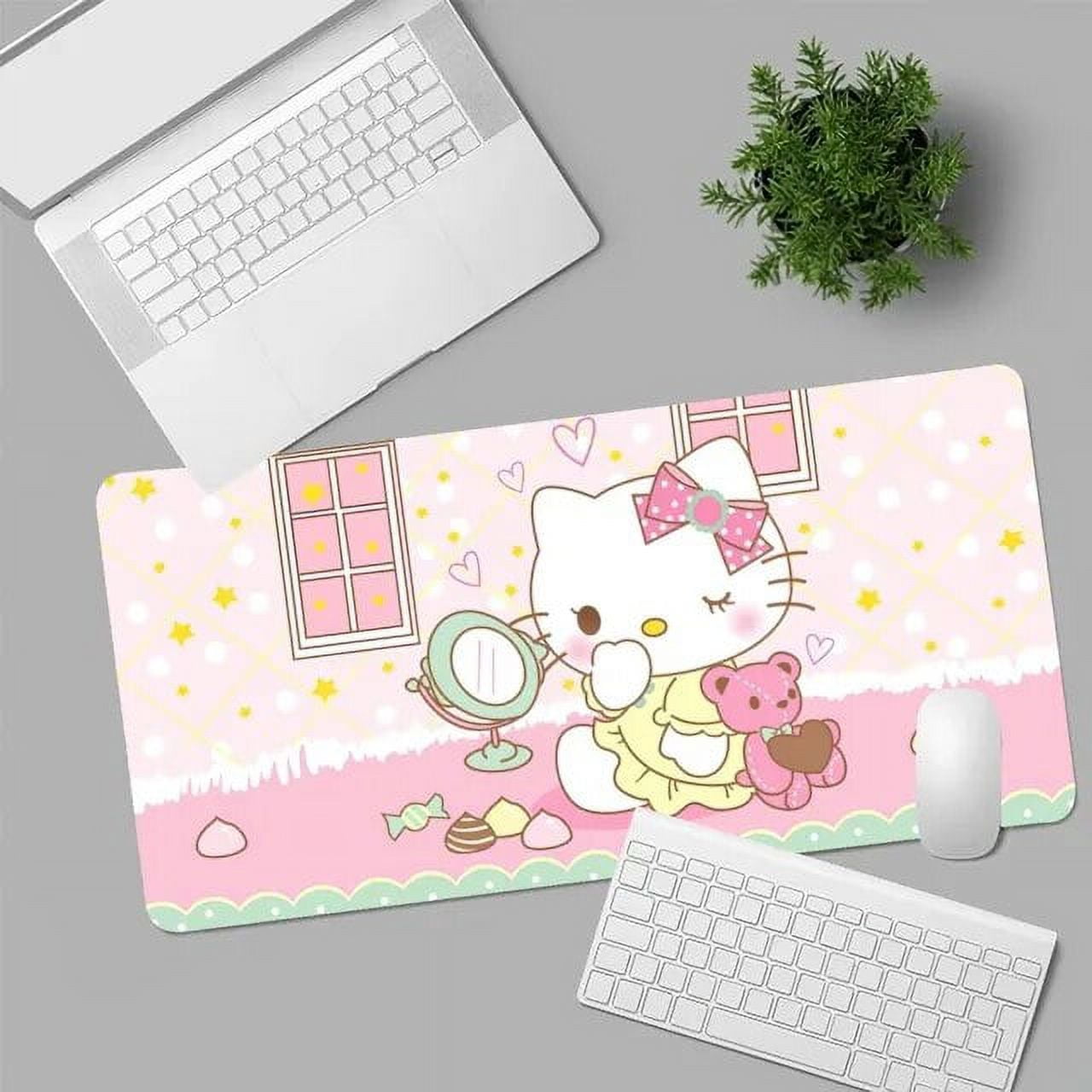 cartoon hello cute k-kittys cat Mousepad Computer Laptop Gamer Pad PC ...