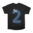 cartoon number 2 T-Shirt Tee Gift For Him Merch For Her Apparel For ...