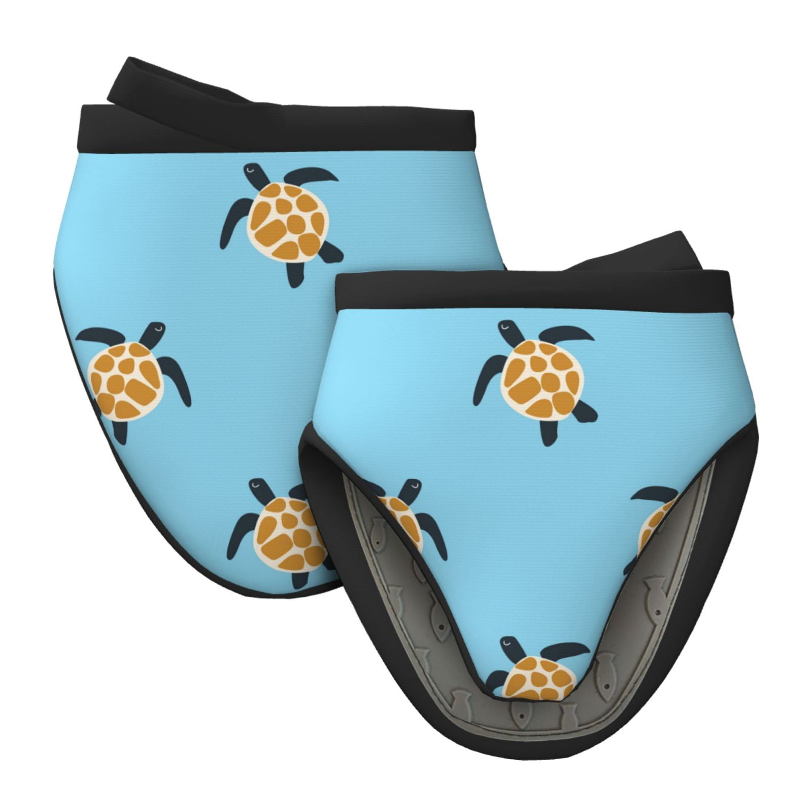 cartoon turtle Oven Mitts Heat Resistant, Soft Lining Silicone Mini ...
