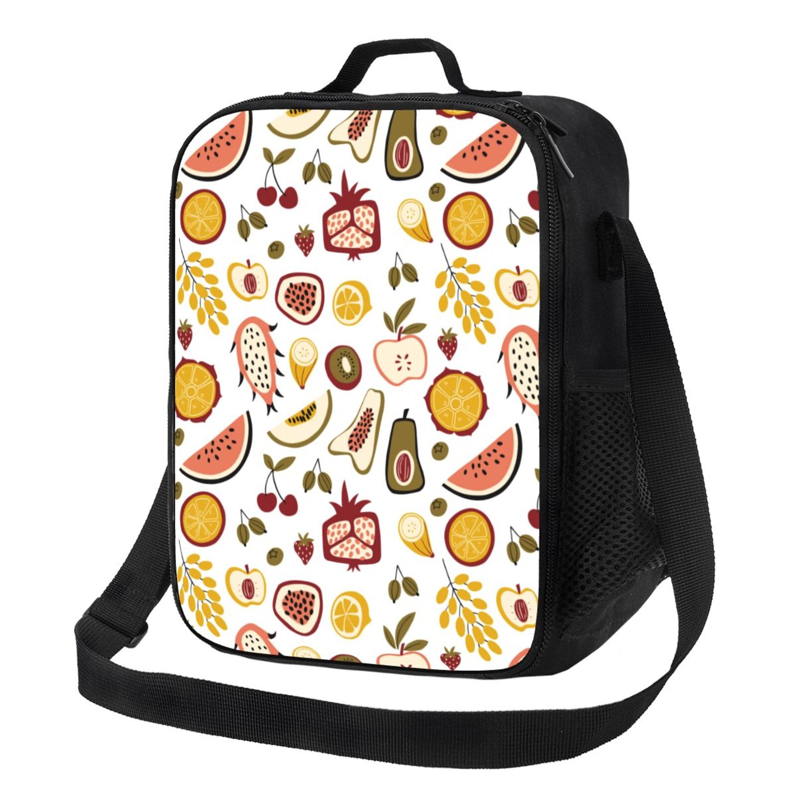 cartoon watermelon Lunch Box for Women Men, Insulated Lunch with ...