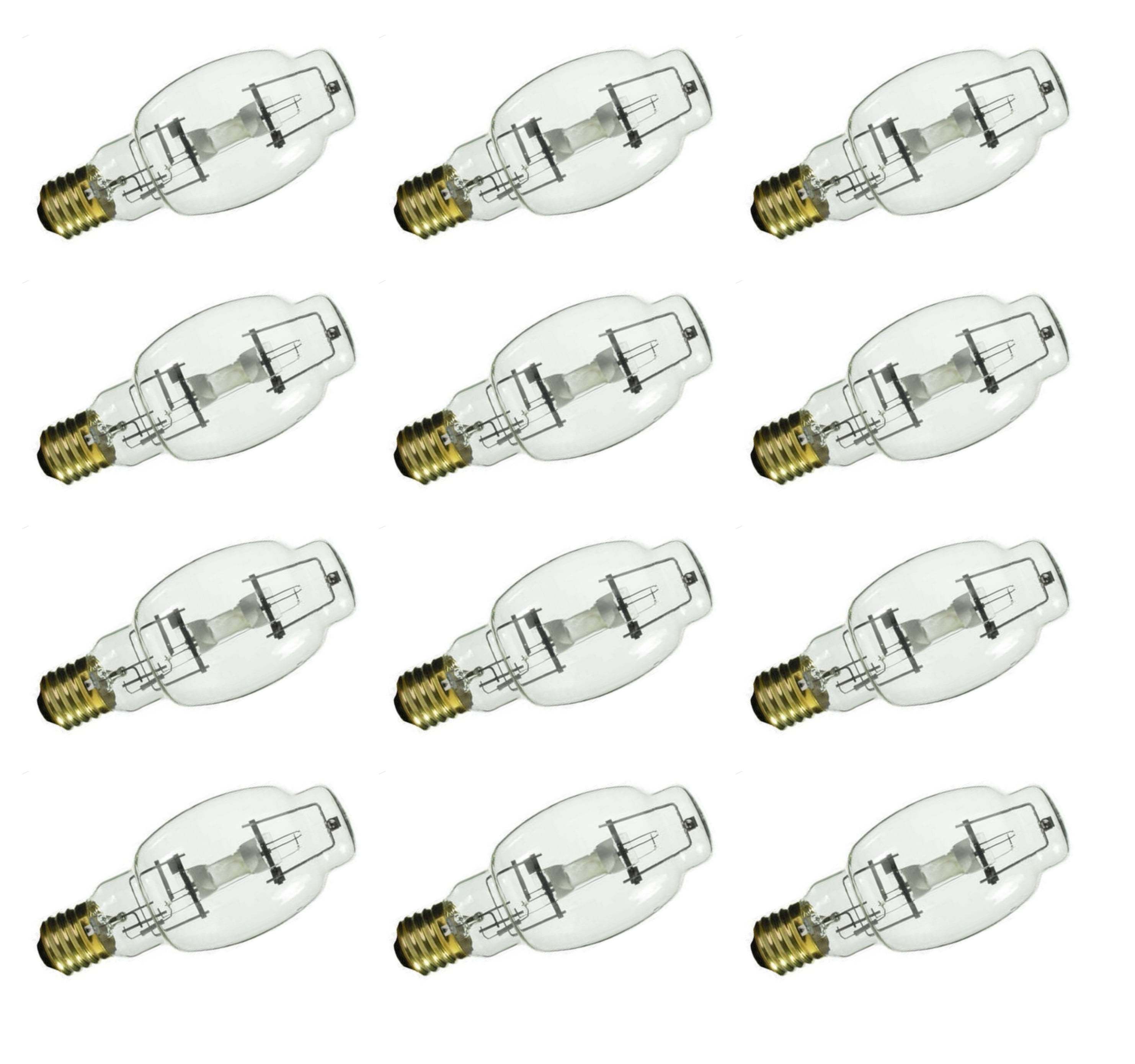 (case of 12) GE 40201 Metal Halide HID Light Bulb (enclosed fixtures ...
