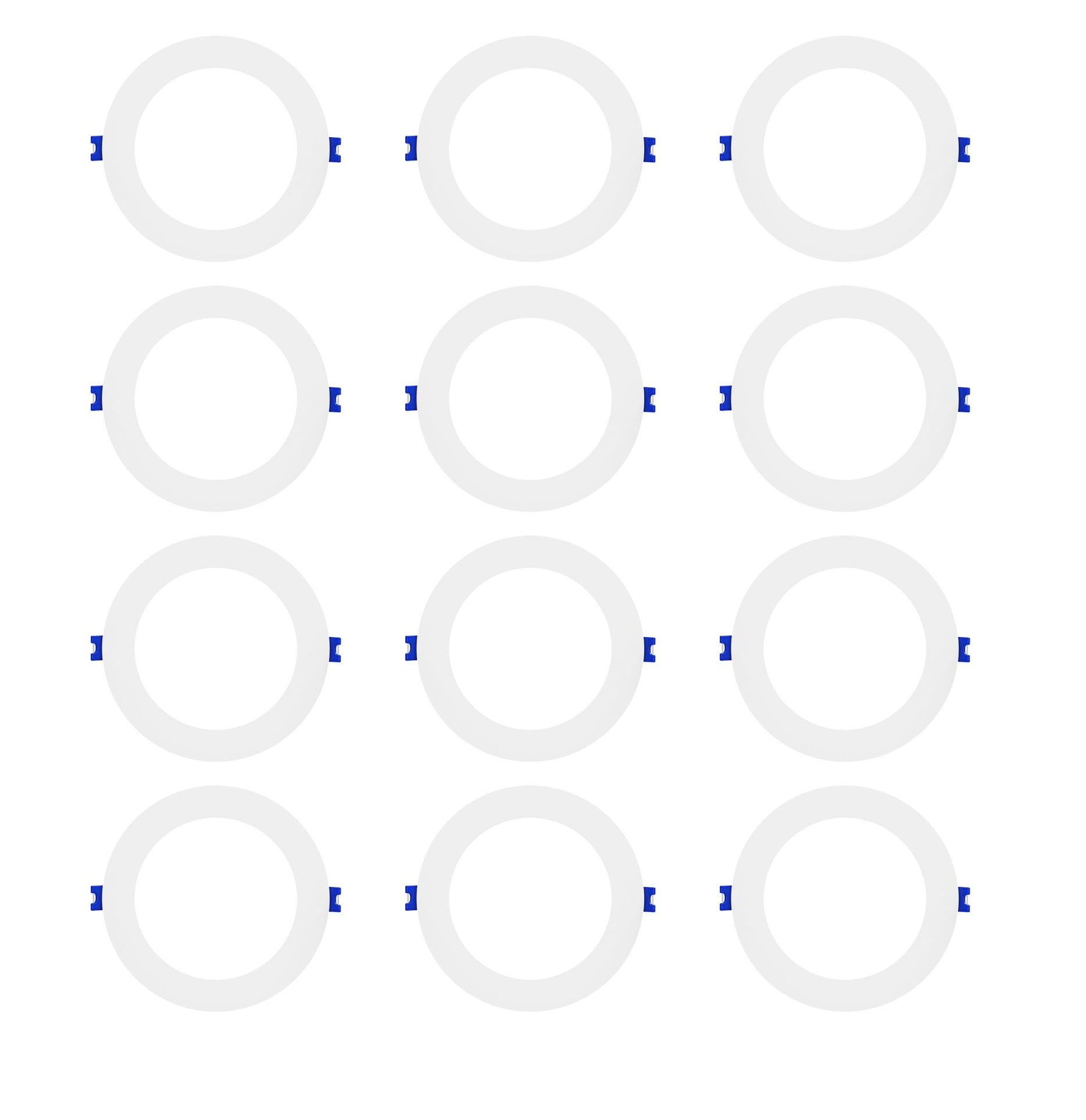 (case of 12) Philips Lightolier Flat LED Downlight Round 4 inch ...