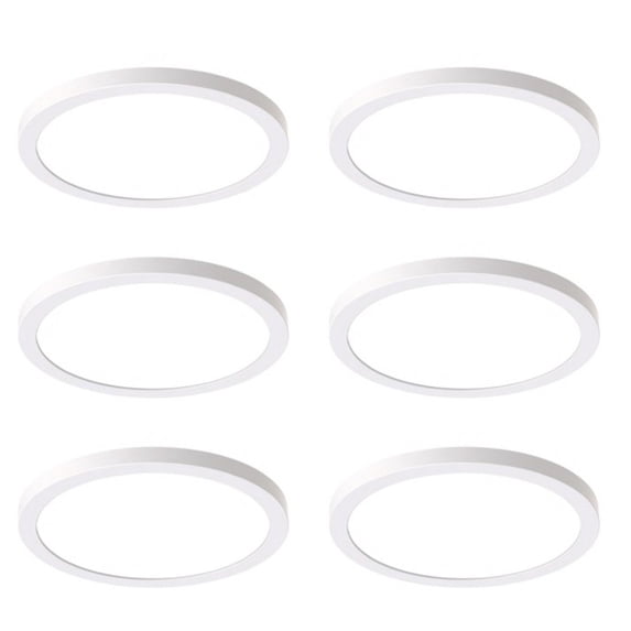 (case of 6) Prescolite Lite-Box edge-lit 6 inch round LED Downlight ...