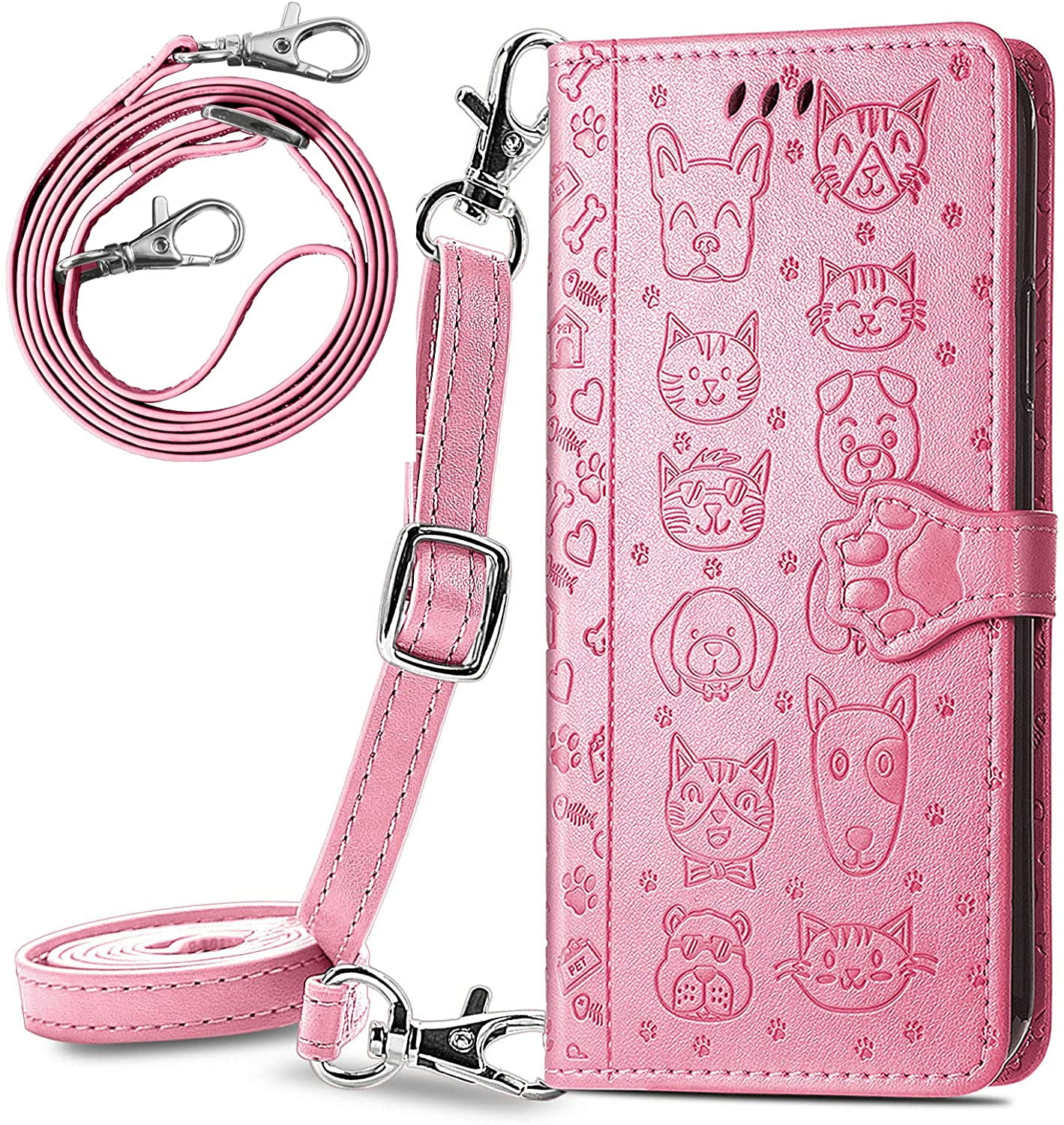 case for Samsung Galaxy S21 FE (Not S21) Crossbody Cell Phone Wallet ...