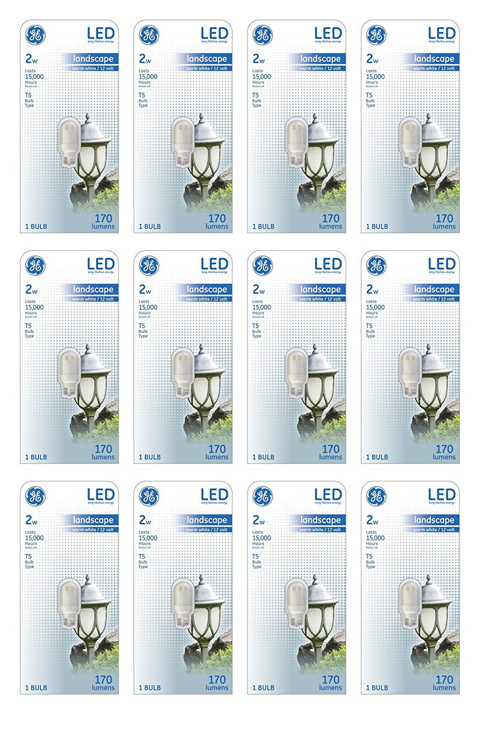 GE LED+ Motion Warm White 90W LED Outdoor Floodlight - PAR38 Bulbs, 2 ...