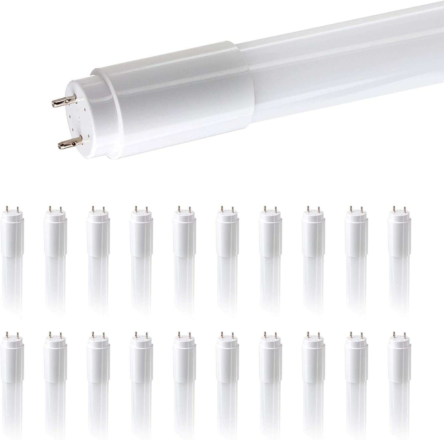 (case of 20) GE LED tube T8 36 inch replacement fluorescent LED tube ...