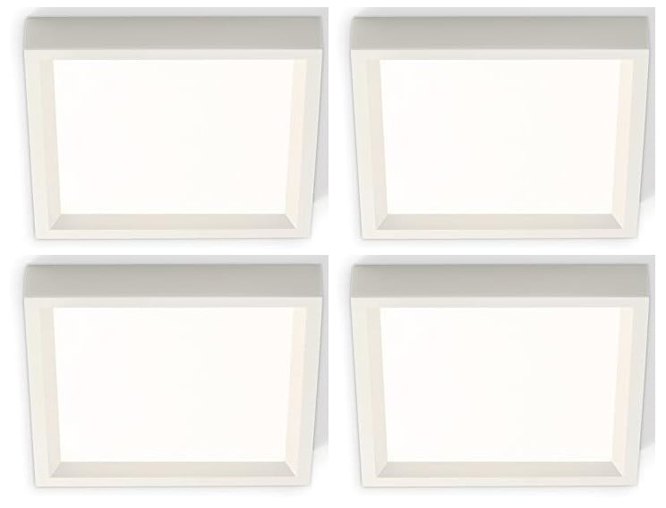 (case of 4) Philips Lightolier SlimSurface LED 4 inch square downlight ...