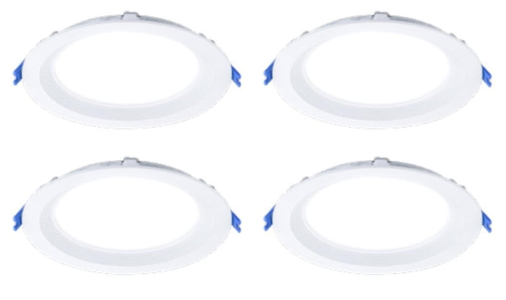 (case of 4) Signify Lightolier LED Downlight, 4 inch round, dual select ...