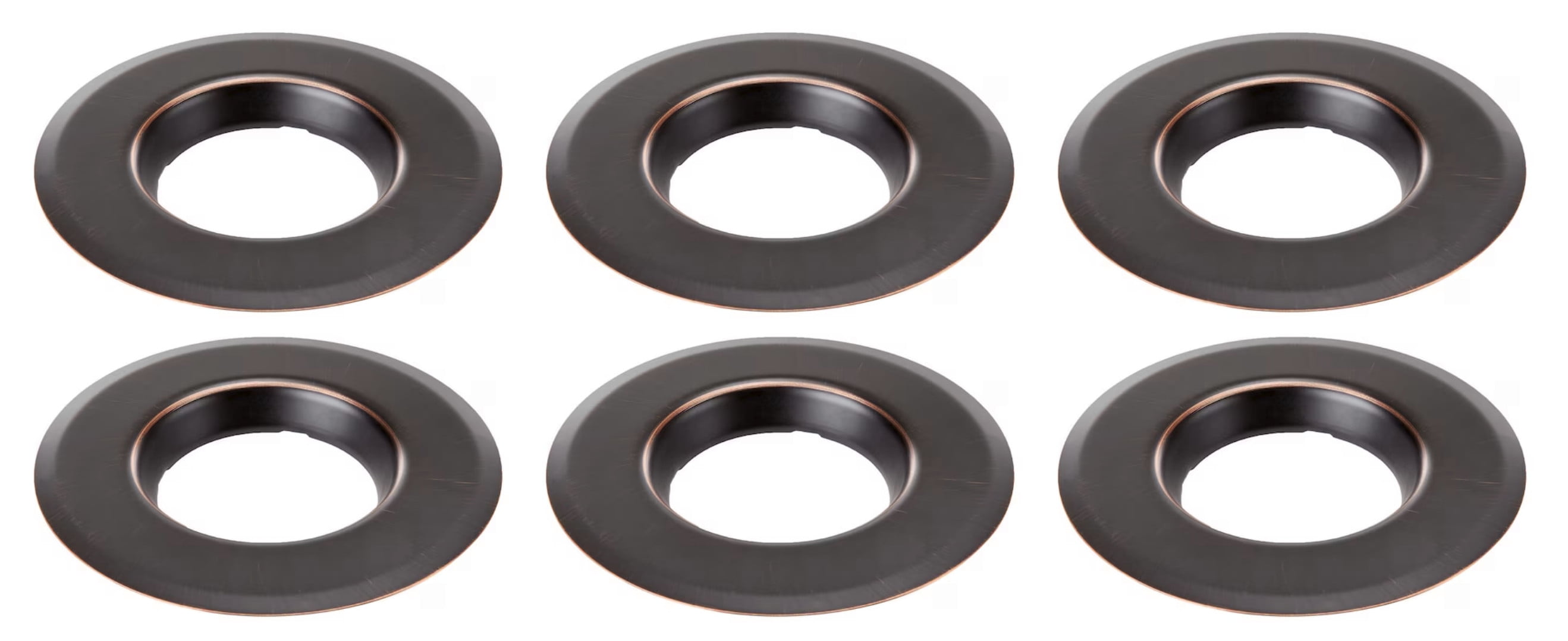 (case of 6) GE 47831 changeable Trim Ring, Bronze Recessed Light Trim ...