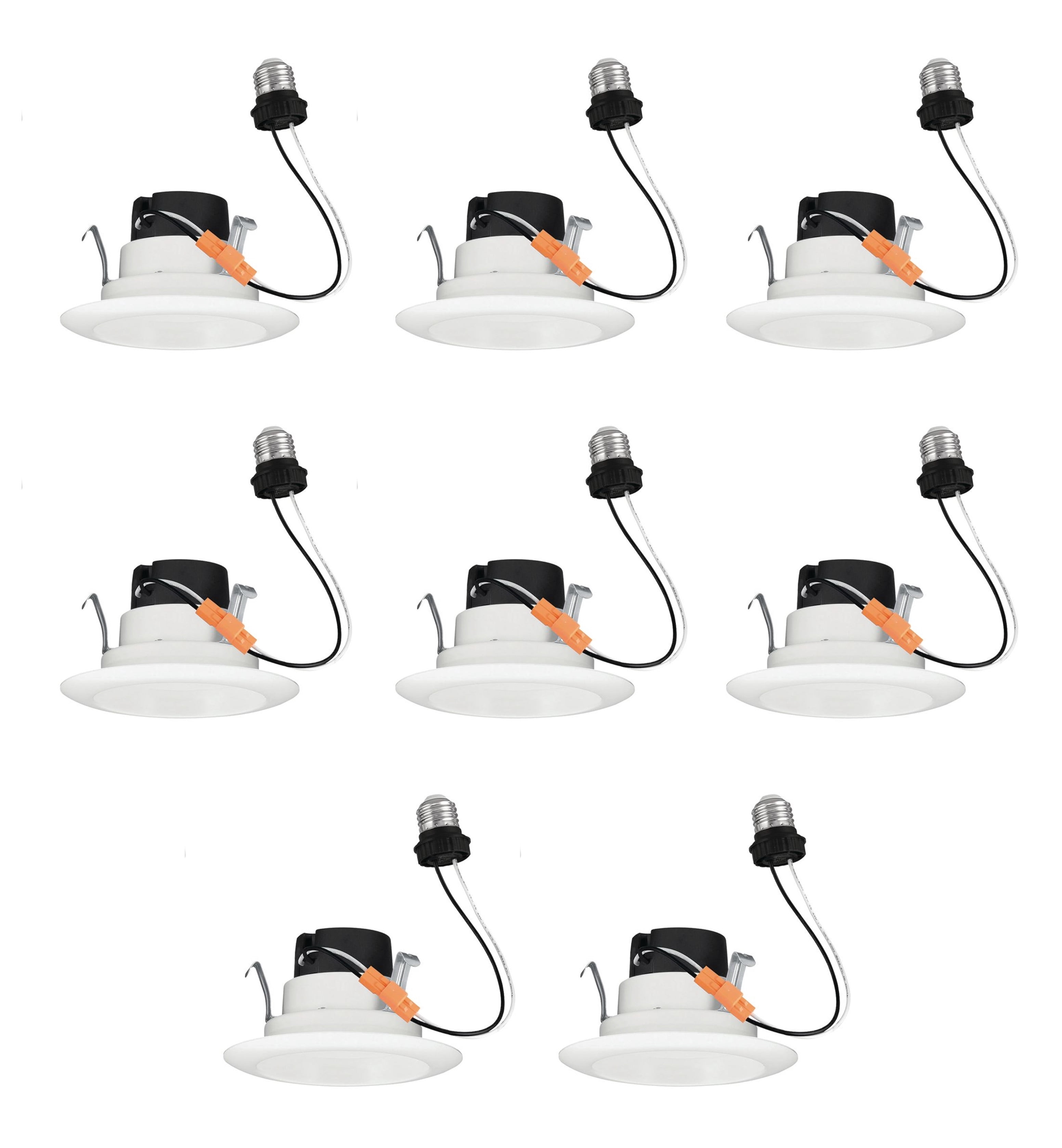 (case of 8) Hubbell Prescolite LED Downlight Retrofit Kit, 4 inch round ...