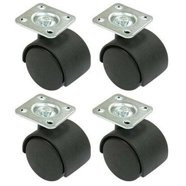 Woodriver Corner Caster Set Of 4 Holds 290 Lbs - Walmart.com