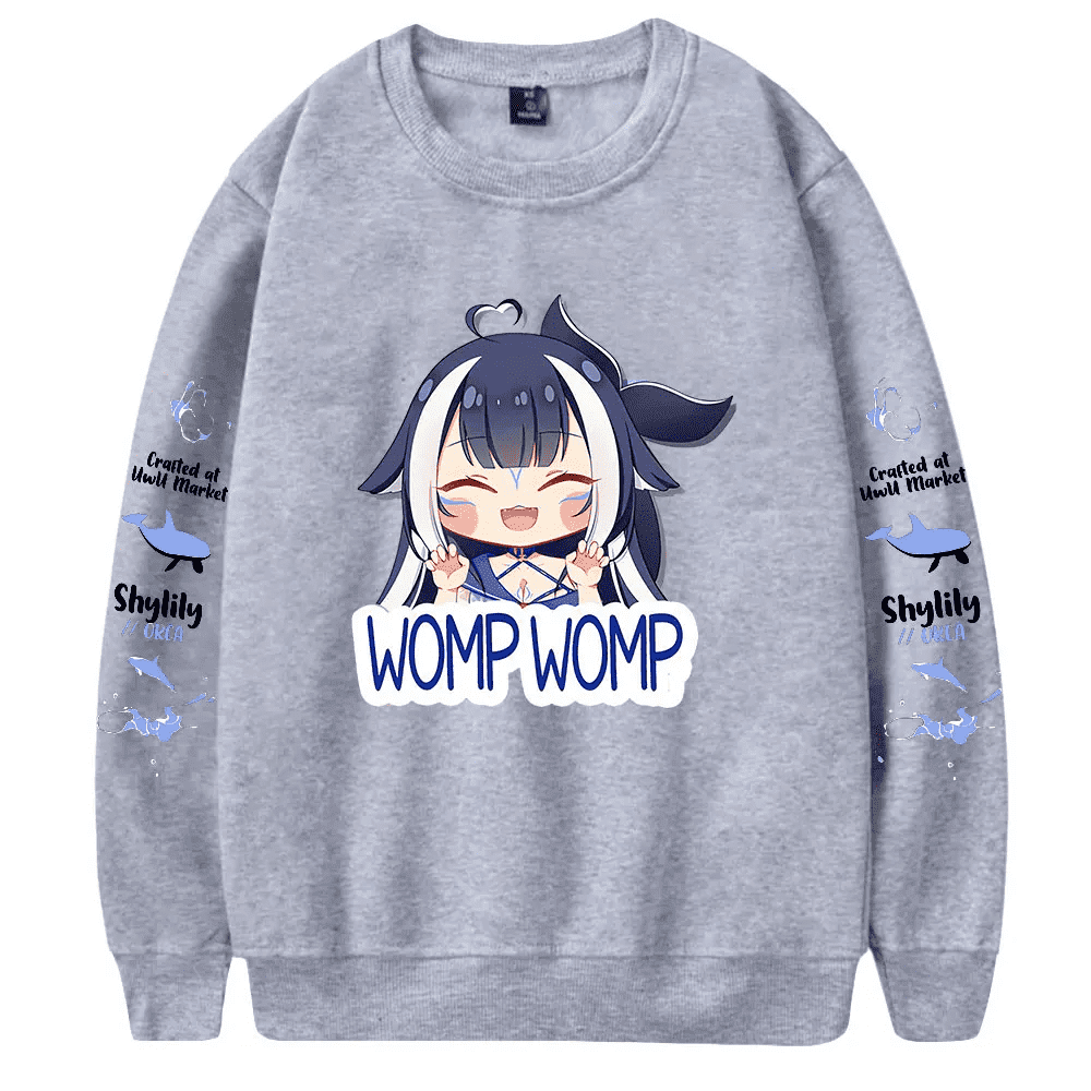 casual Vtuber Shylily round neck sweatshirt Merch casual sweatshirt ...