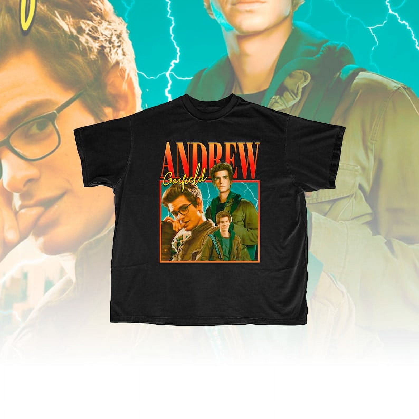 casual everyday t-shirt, Andrew Russell Garfield 90s Tee - Andrew ...