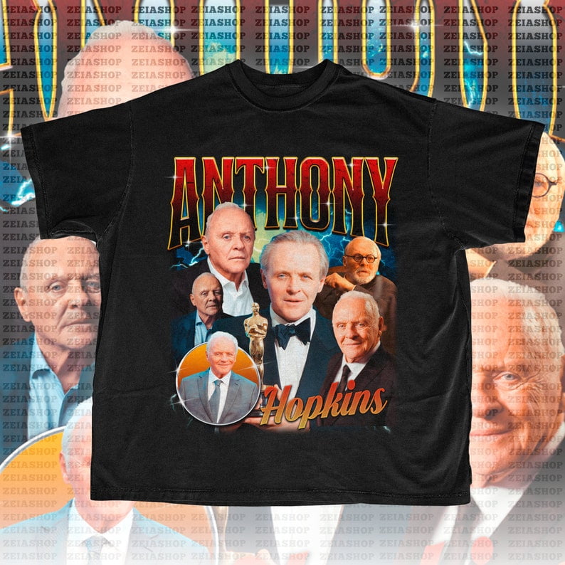 casual everyday t-shirt, Anthony Hopkins Shirt - Anthony Hopkins ...