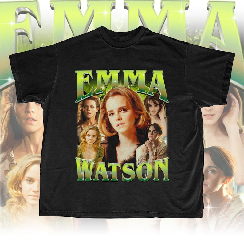 casual everyday t-shirt, Emma Watson Shirt - Unique Emma Watson T-shirt ...