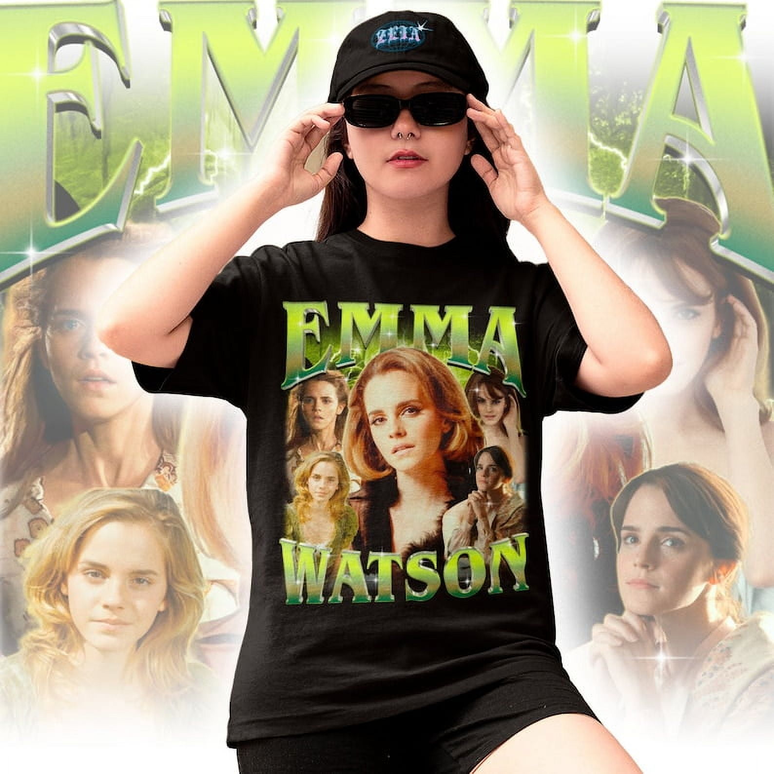 casual everyday t-shirt, Emma Watson Shirt - Unique Emma Watson T-shirt ...