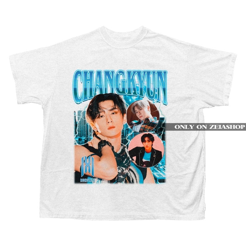 casual everyday t-shirt, Exclusive Monsta X Changkyun Shirt | K-pop Fan ...