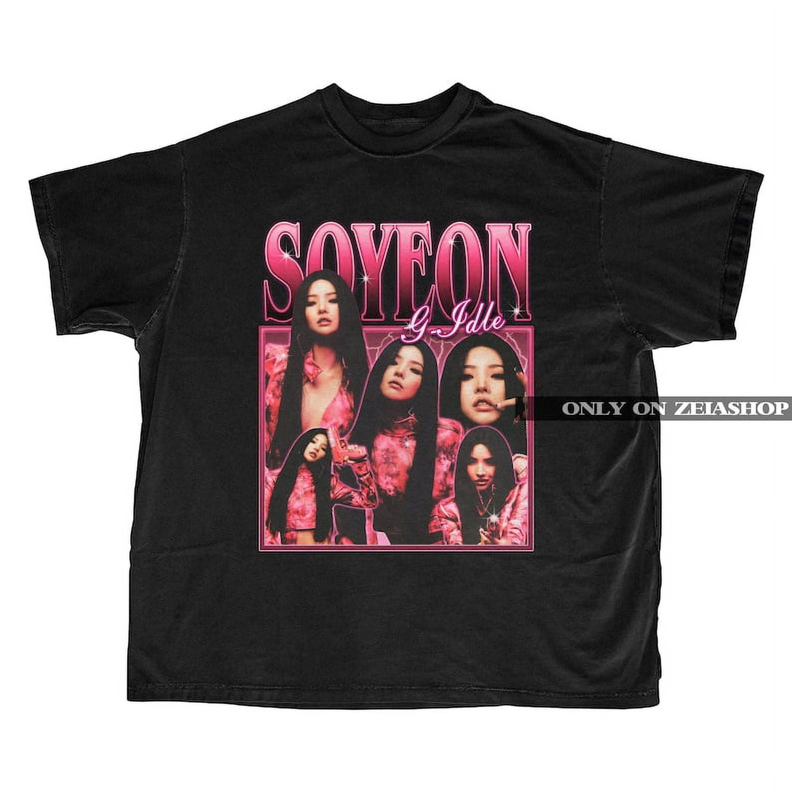 casual everyday t-shirt, GIDLE Soyeon Classic T-shirt - Gidle Kpop ...