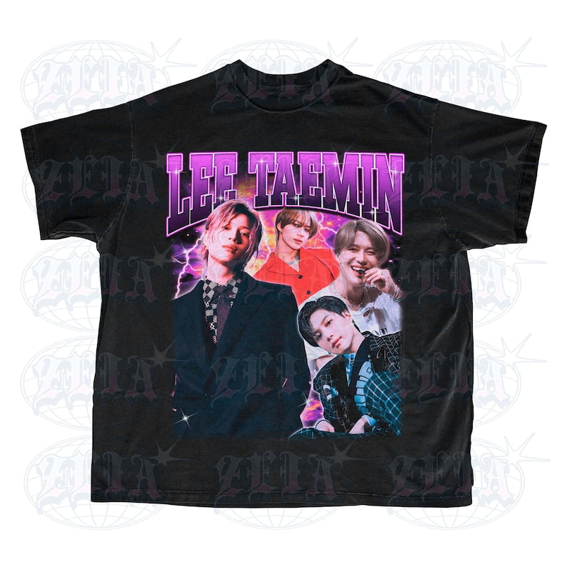 casual everyday t-shirt, Shinee Taemin T-shirt - Shinee Kpop Tee - Kpop ...