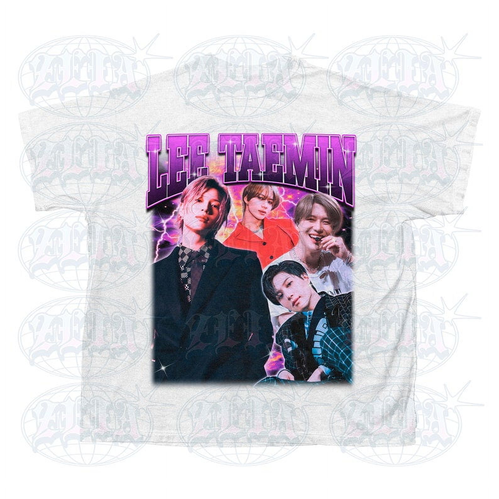 casual everyday t-shirt, Shinee Taemin T-shirt - Shinee Kpop Tee - Kpop ...