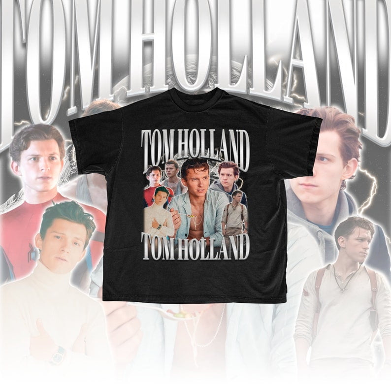 casual everyday t-shirt, Tom Holland T-shirt - Tom Holland - Tom ...
