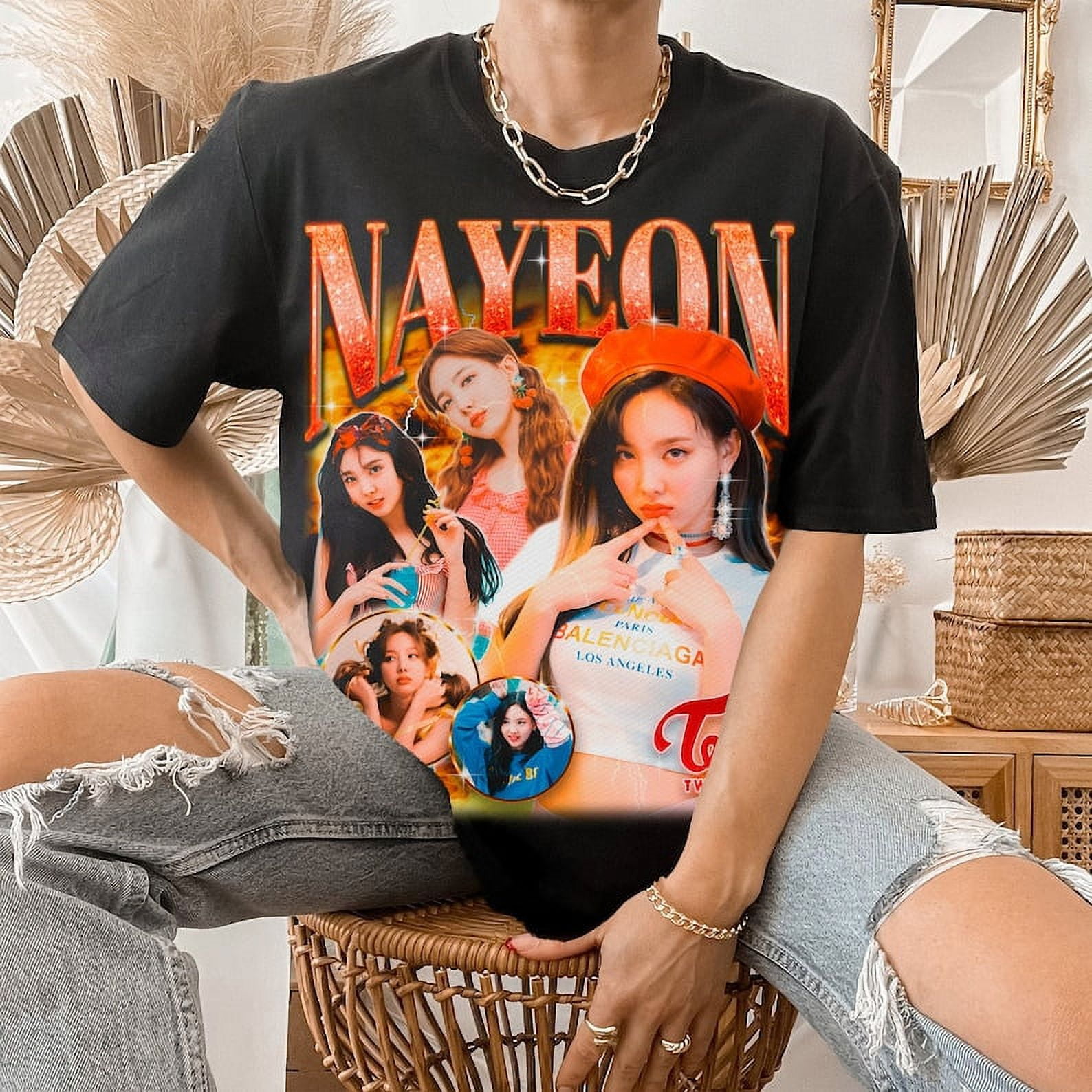 casual everyday t-shirt, Twice Nayeon T-shirt - Twice Shirt - Kpop Shirt - Kpop Merch - Twice ...